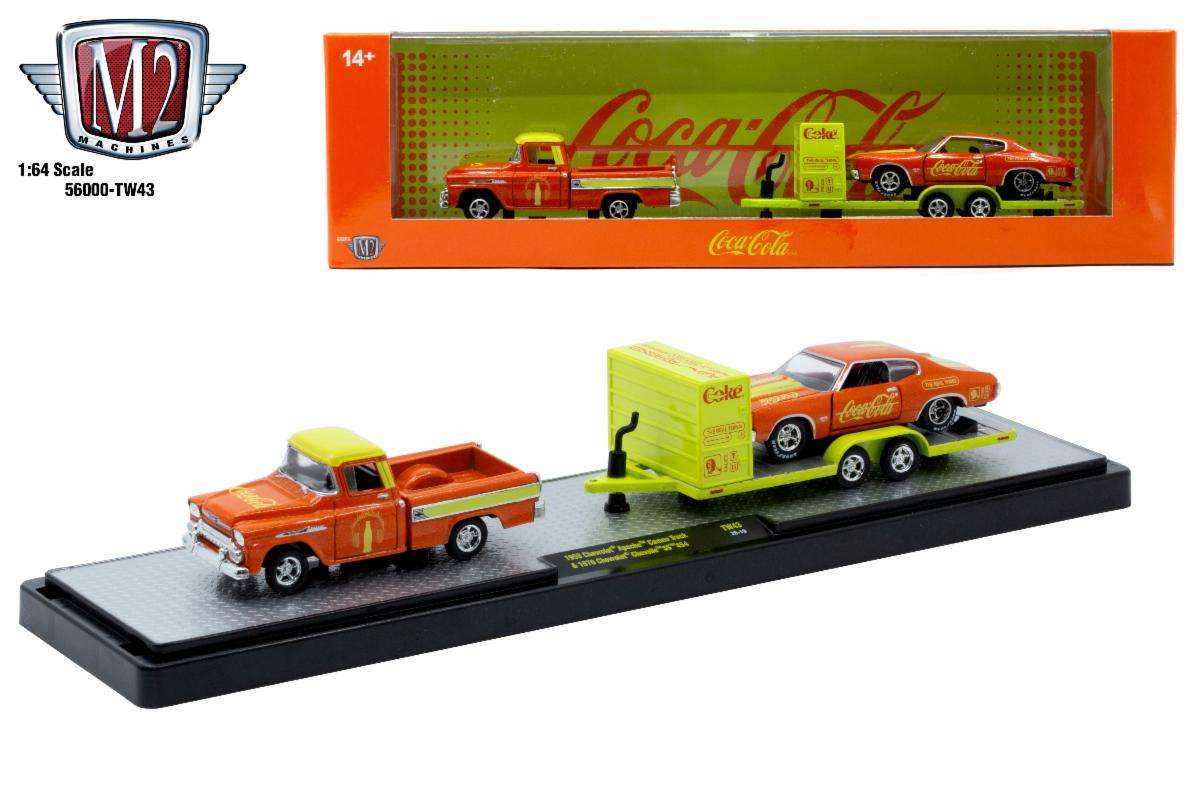 Coca-Cola Auto-Haulers Release TW43 1958 Chevrolet Apache Cameo Truck ...